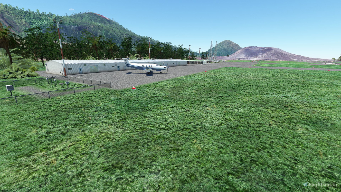 Old Rabaul Lakunai airport NGRB for Microsoft Flight Simulator | MSFS