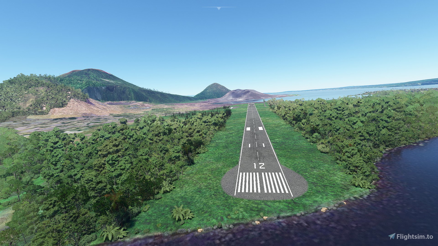 Old Rabaul Lakunai airport NGRB für Microsoft Flight Simulator | MSFS