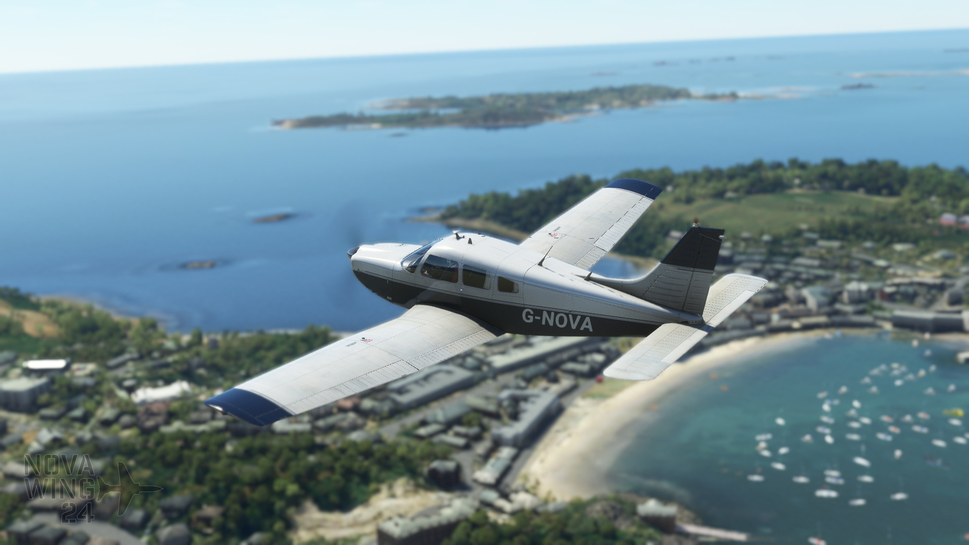 Piper PA28R Arrow III D-ERRO for Microsoft Flight Simulator | MSFS