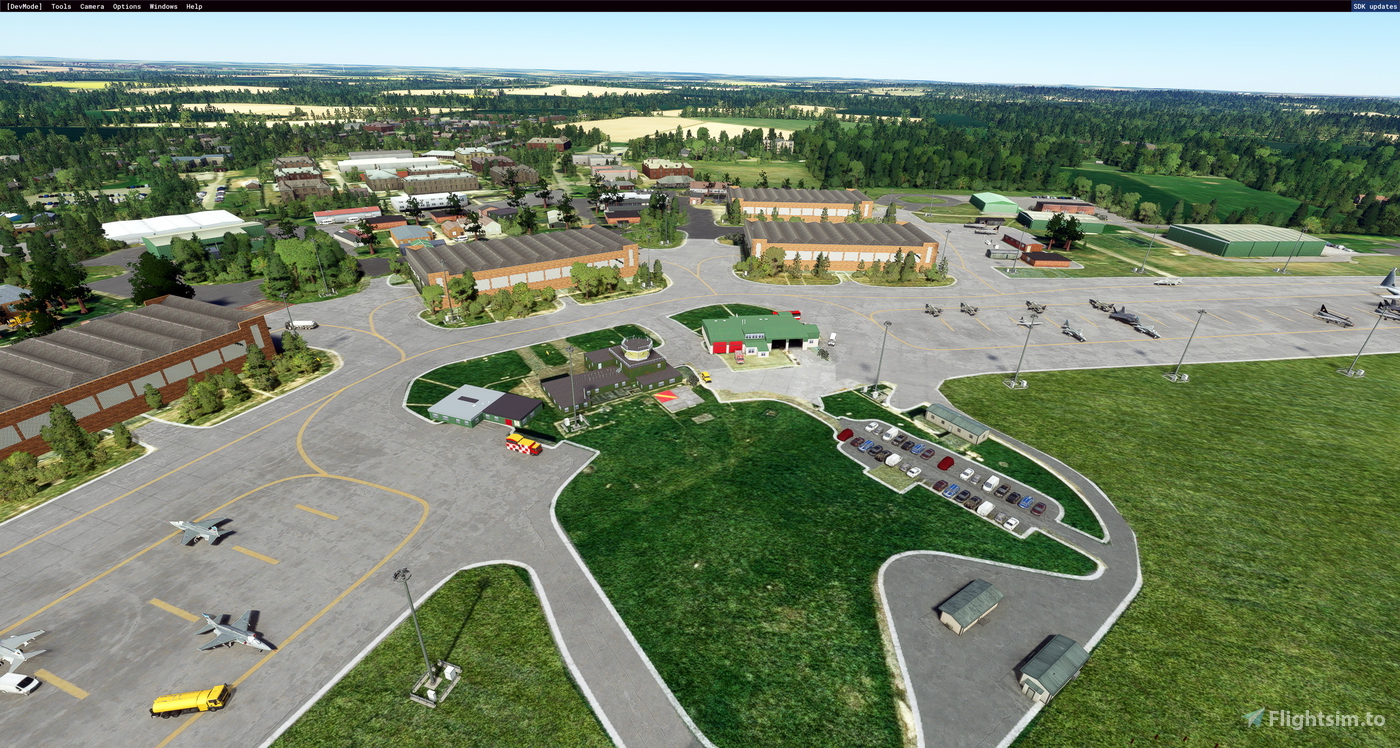 RAF Coltishall - EGYC - Norfolk - Tag21 for Microsoft Flight Simulator ...