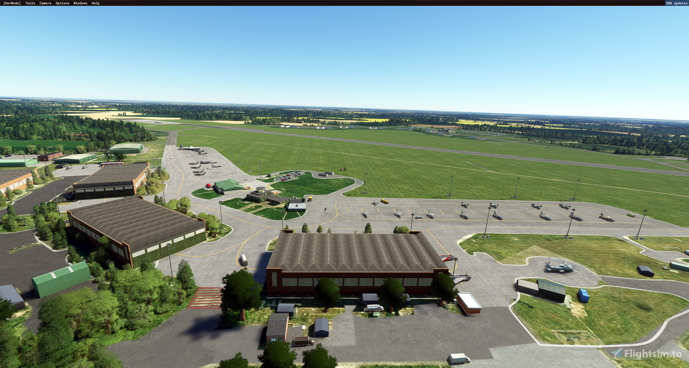 RAF Coltishall - EGYC - Norfolk - Tag21 for Microsoft Flight Simulator ...