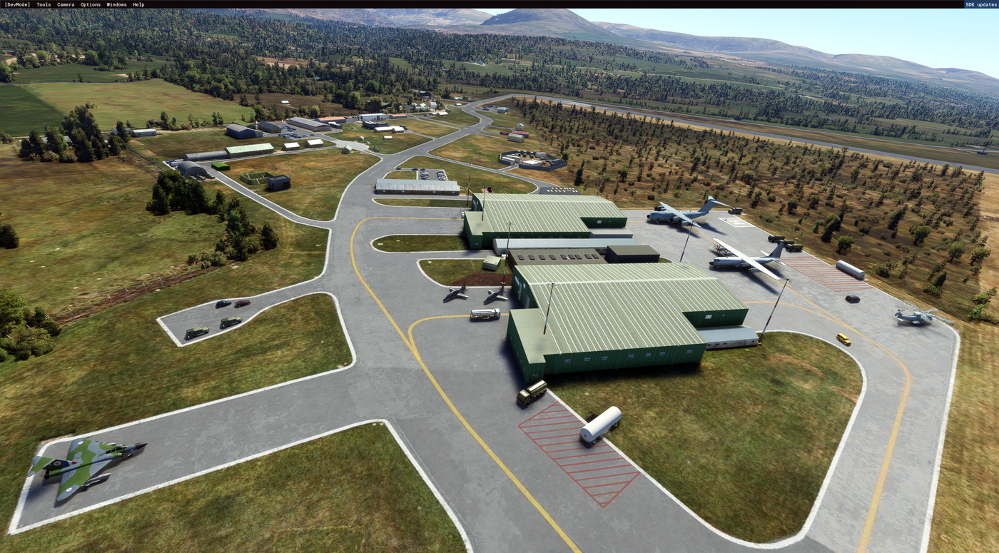 RAF Llanbedr - EGOD - Wales - Tag21 for Microsoft Flight Simulator | MSFS