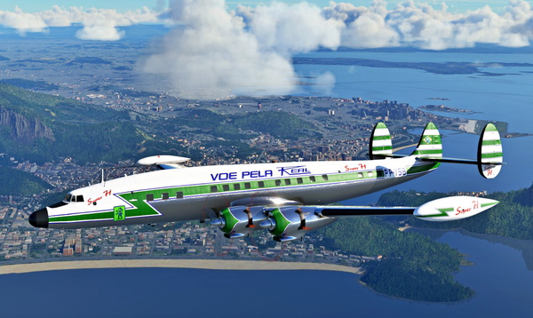 Lockheed Constellation Eastern Airlines Golden Falcon for Microsoft ...