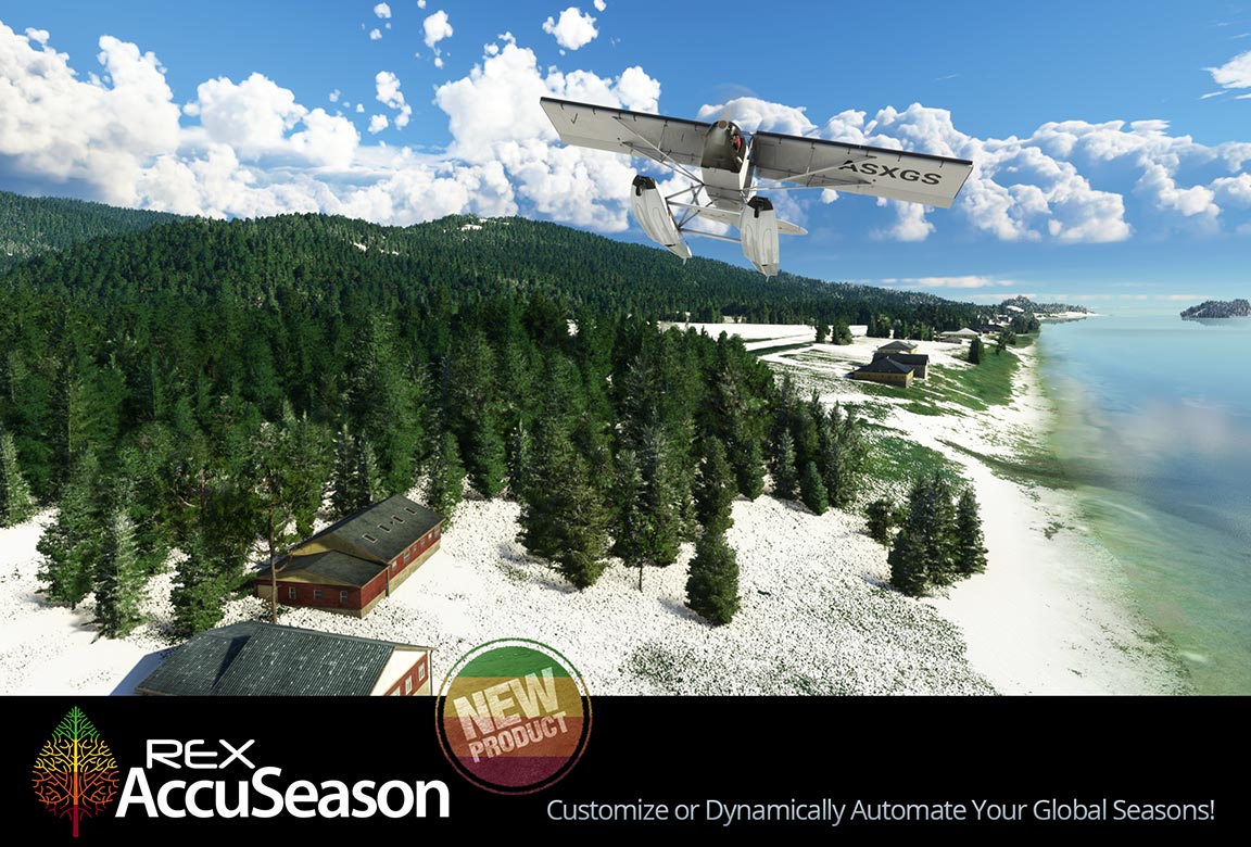 REX Simulations - REX AccuSeason for Microsoft Flight Simulator | MSFS