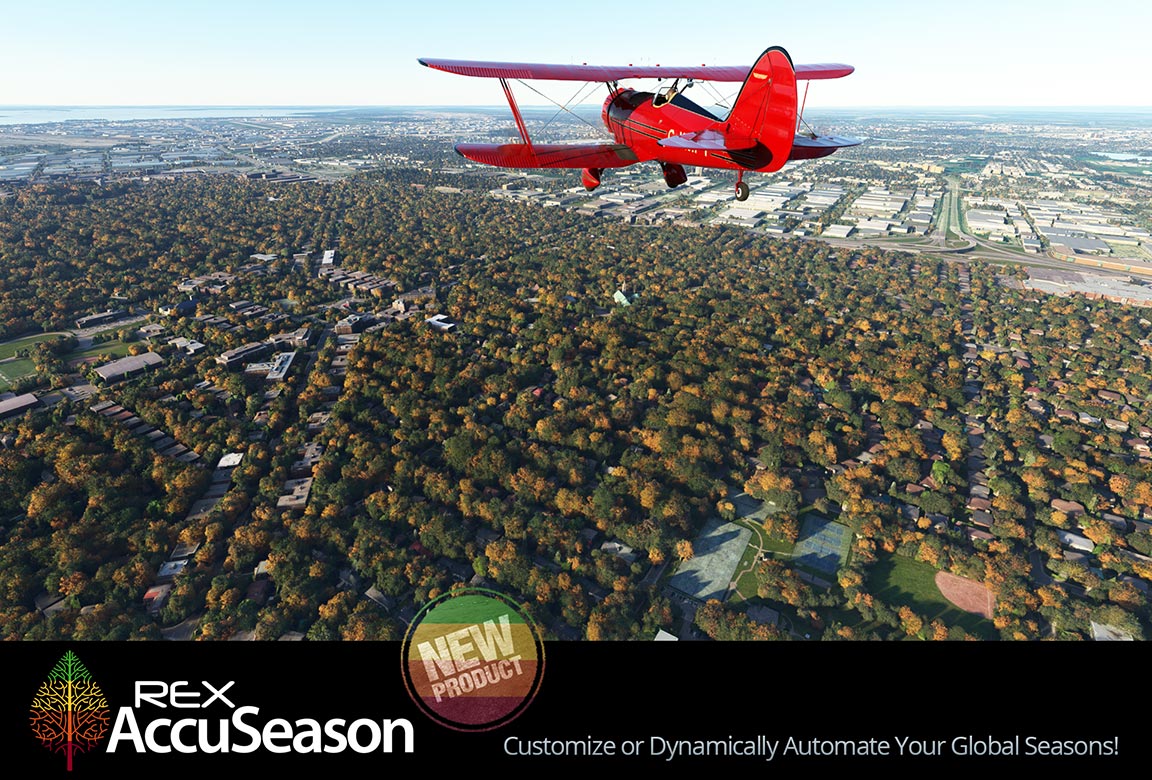REX Simulations - REX AccuSeason for Microsoft Flight Simulator | MSFS