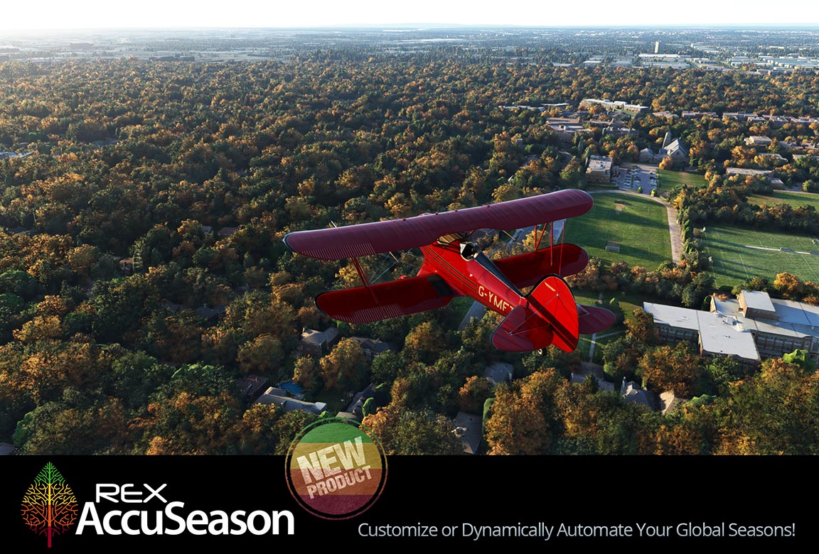 REX Simulations - REX AccuSeason for Microsoft Flight Simulator | MSFS