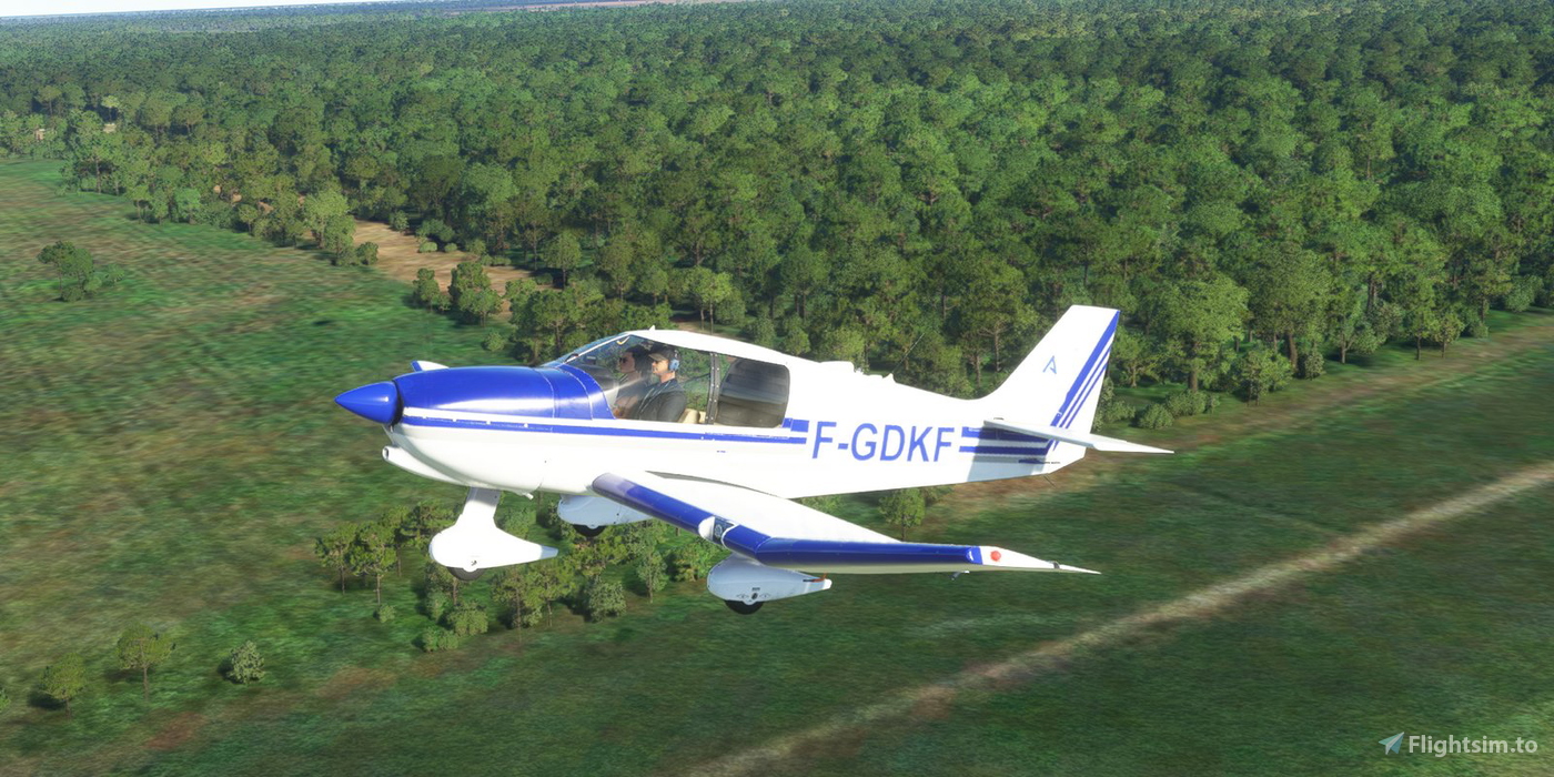 Robin DR400 F-GDKF for Microsoft Flight Simulator | MSFS