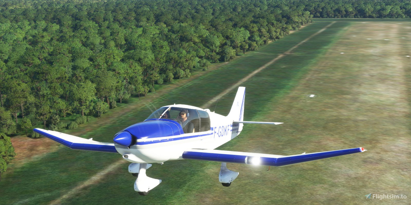 Robin DR400 F-GDKF for Microsoft Flight Simulator | MSFS