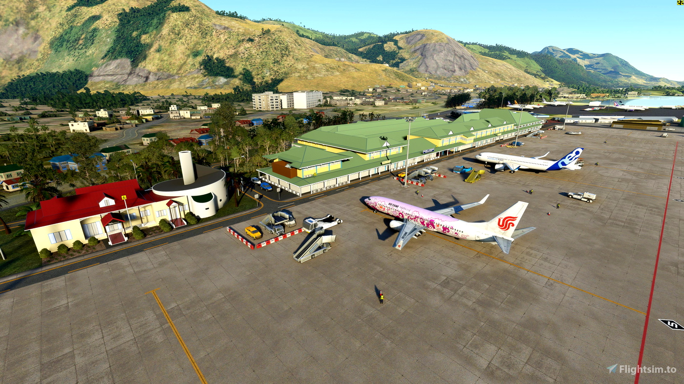 Caelus Aerial | FSIA - Seychelles Intl Airport for MSFS