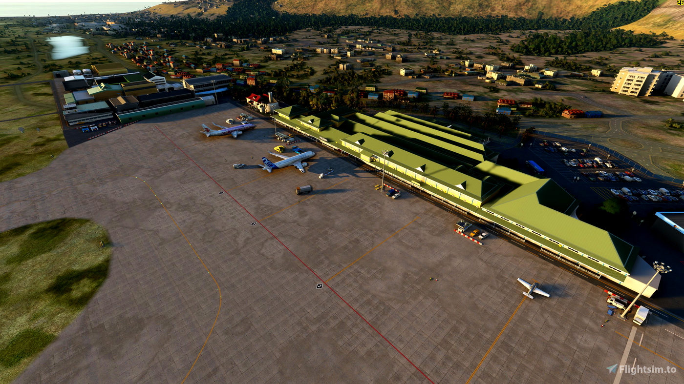 Caelus Aerial | FSIA - Seychelles Intl Airport for MSFS