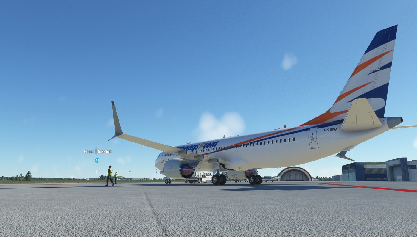 Smartwings 737 MAX OK-SWA for Microsoft Flight Simulator | MSFS
