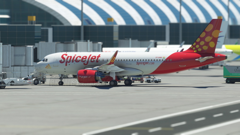 Spicejet Livery Asobo A320 Neo for Microsoft Flight Simulator | MSFS