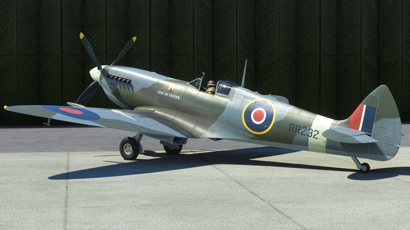 Spitfire Mk.IX RR232 "City of Exeter" G-BRSF (Four Versions) for ...