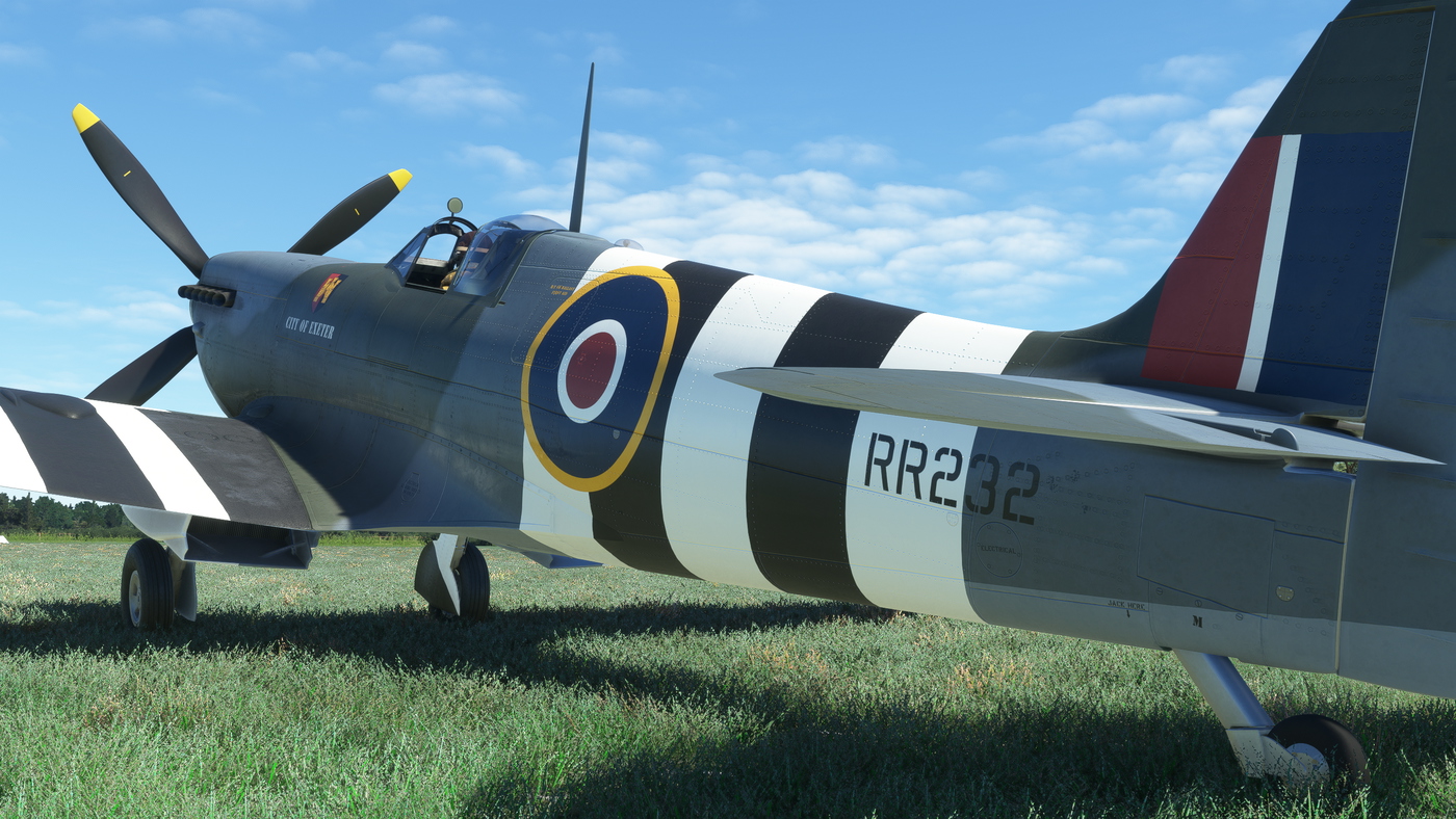 Spitfire Mk.IX RR232 "City of Exeter" G-BRSF (Four Versions) for ...