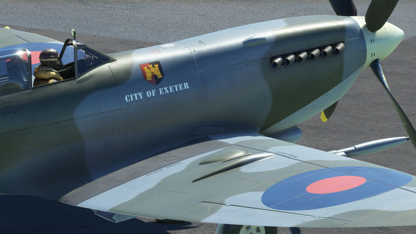 Spitfire Mk.IX RR232 "City of Exeter" G-BRSF (Four Versions) for ...