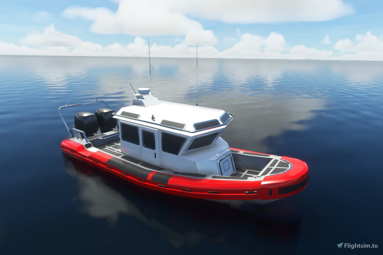 Static Boats 3D Model Library for Microsoft Flight Simulator | MSFS