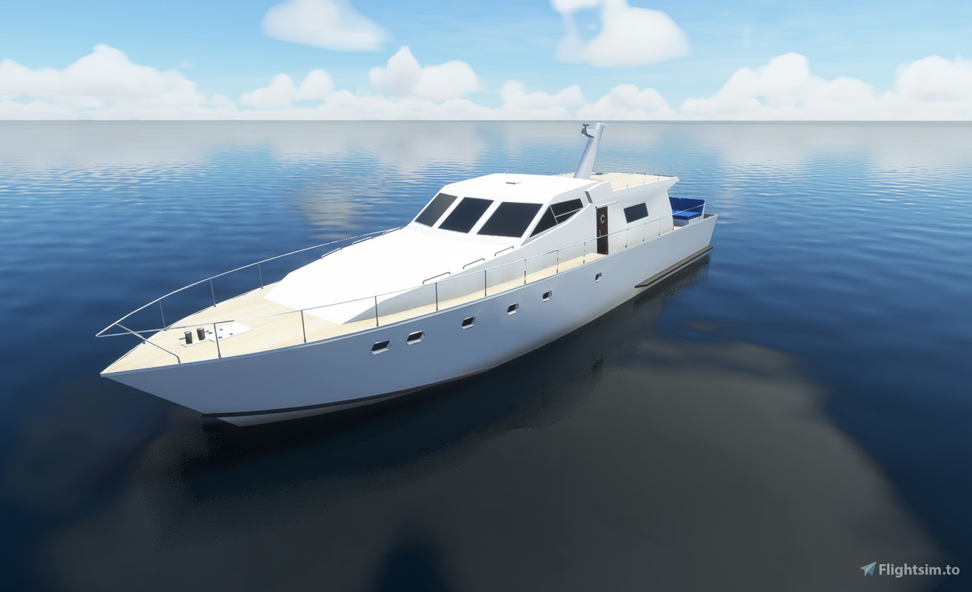 Static Boats 3D Model Library for Microsoft Flight Simulator | MSFS