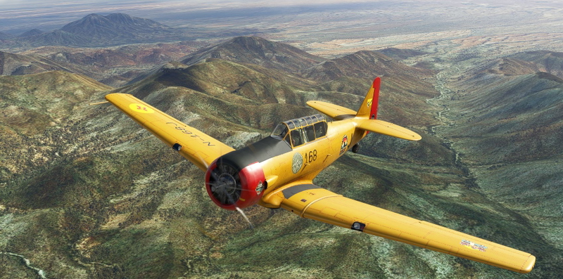 Asobo T-6 Texan Liveries for Microsoft Flight Simulator | MSFS