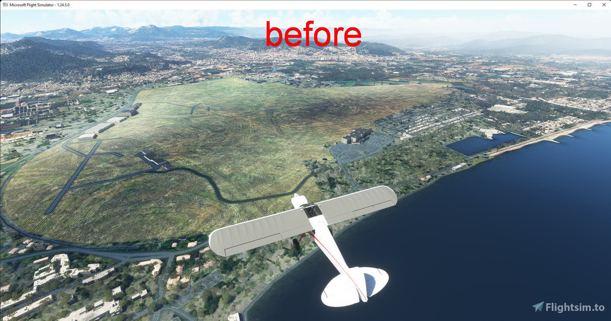 Toulon–Hyères Airport LFTH for Microsoft Flight Simulator | MSFS