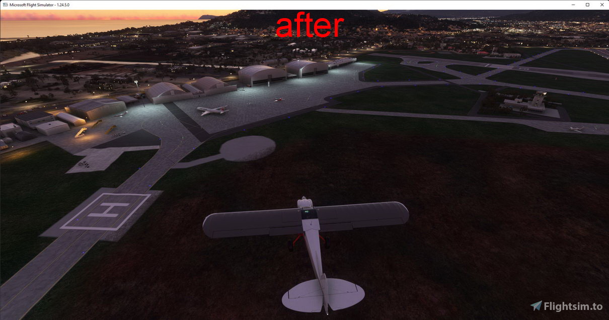 Toulon–Hyères Airport LFTH for Microsoft Flight Simulator | MSFS