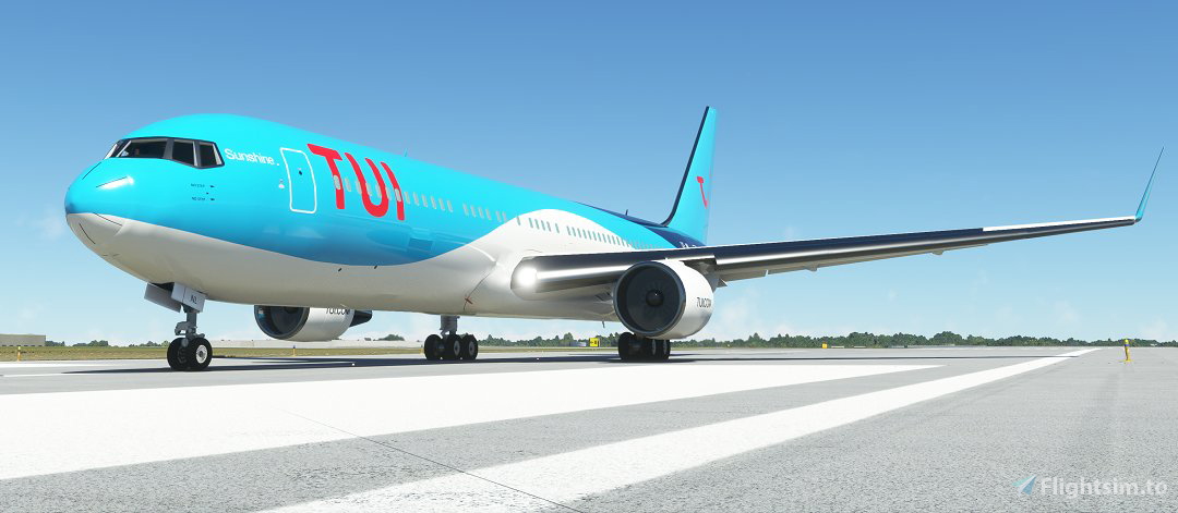TUI Airlines 767-300 repaint for SnowPalmStudios' Boeing 767-300ER for ...