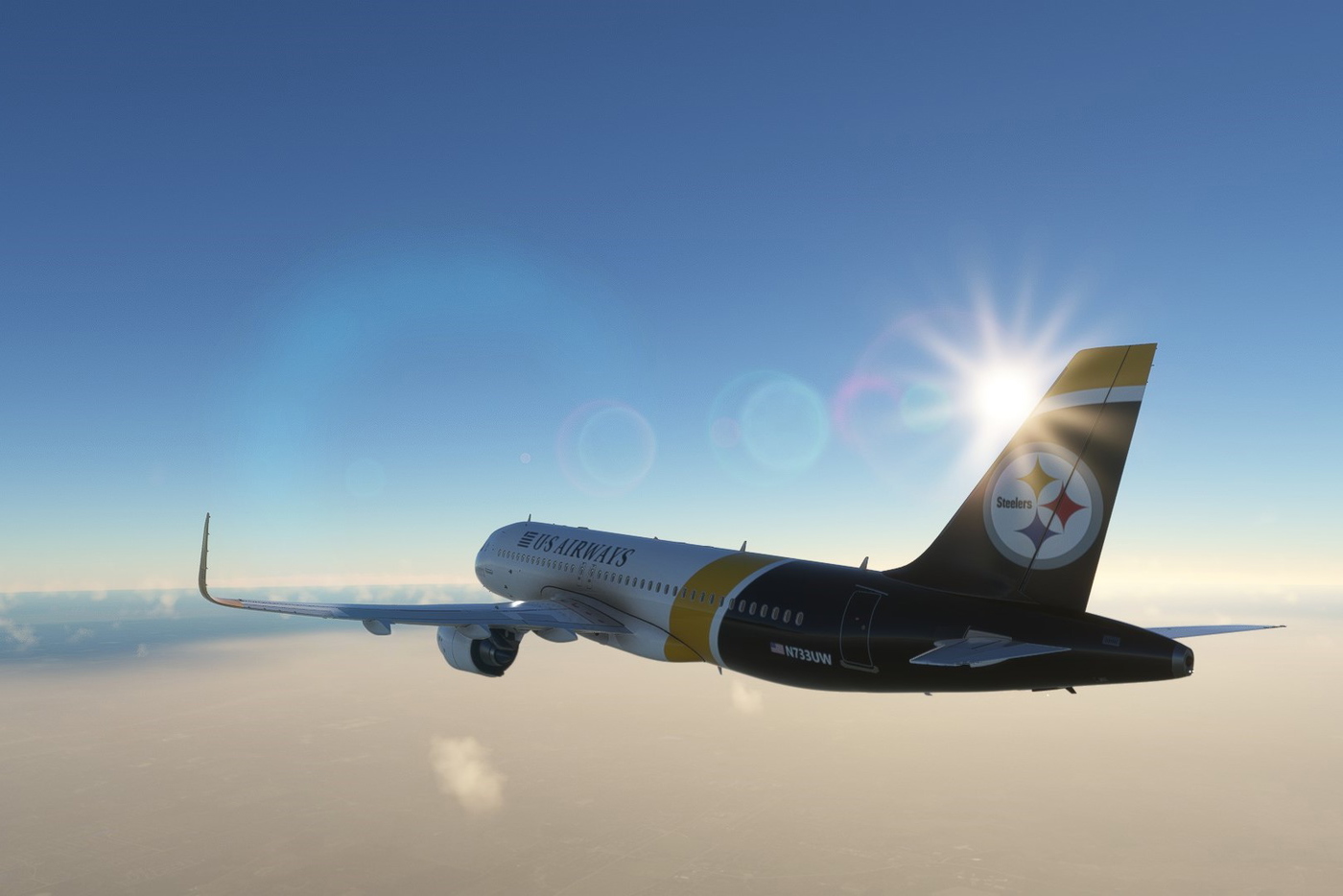 Pittsburgh Steelers Airplane