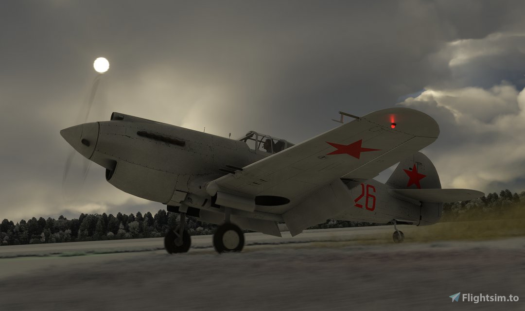 USSR P-40K Number 26 from 191 Reg repaint for Fsadni's P-40 for ...