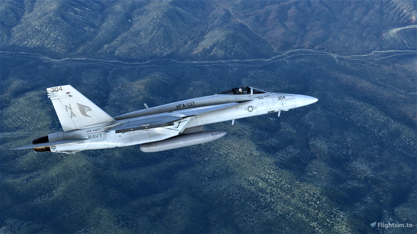 VFA-137 Line 304 - F/A-18E Super Hornet pour Microsoft Flight Simulator ...