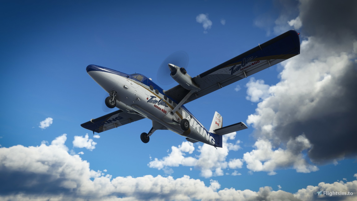 Viking 100th C-FDHT Wheels - Aerosoft DHC-6 Twin Otter for Microsoft ...