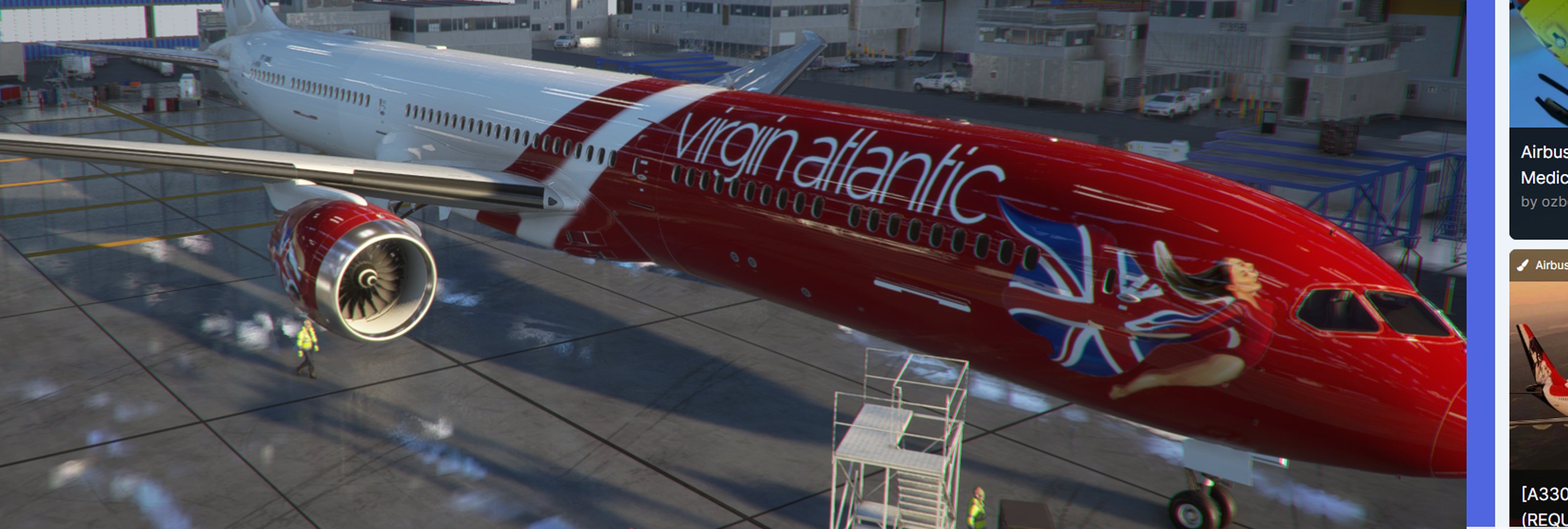VIRGIN ATLANTIC RED - MSFS Add-on - Flightsim.to