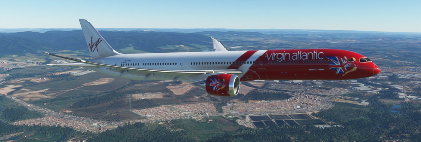 VIRGIN ATLANTIC RED for Microsoft Flight Simulator | MSFS