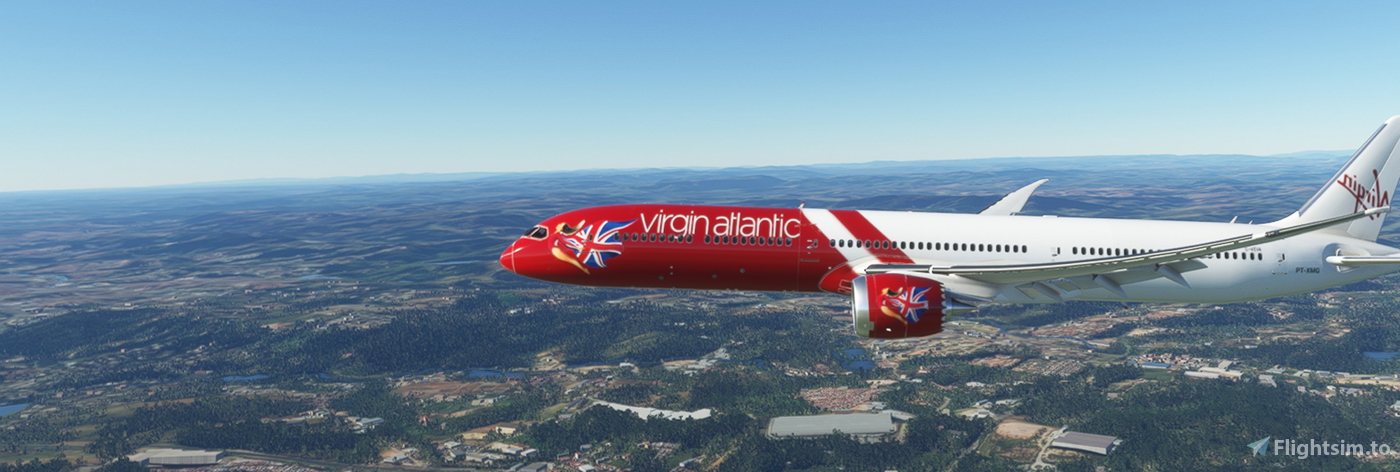 VIRGIN ATLANTIC RED for Microsoft Flight Simulator | MSFS