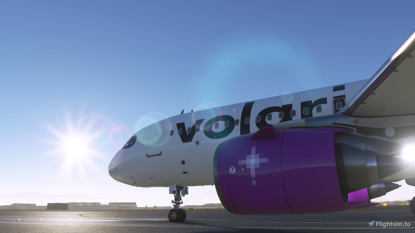 Volaris Costa Rica N545VL Livery - FlyByWire A32NX for Microsoft Flight ...