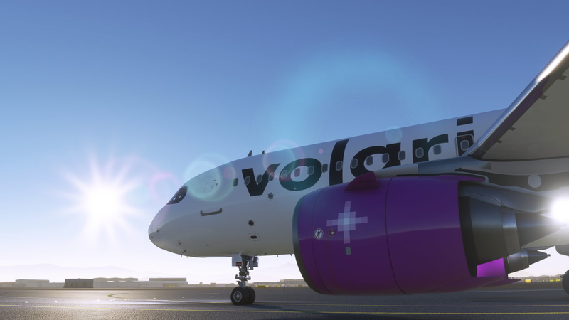 Volaris Costa Rica N545VL Livery - FlyByWire A32NX for Microsoft Flight ...