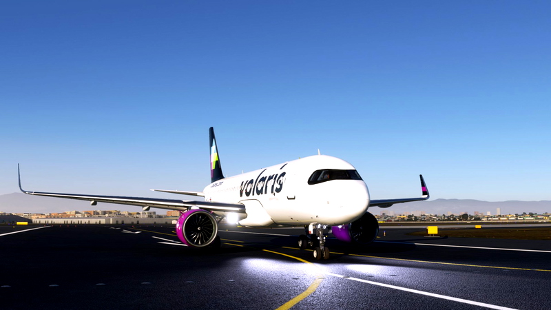 Volaris Costa Rica N545VL Livery - FlyByWire A32NX for Microsoft Flight ...