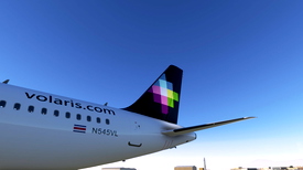 Volaris Costa Rica N545VL Livery - FlyByWire A32NX » Microsoft Flight ...