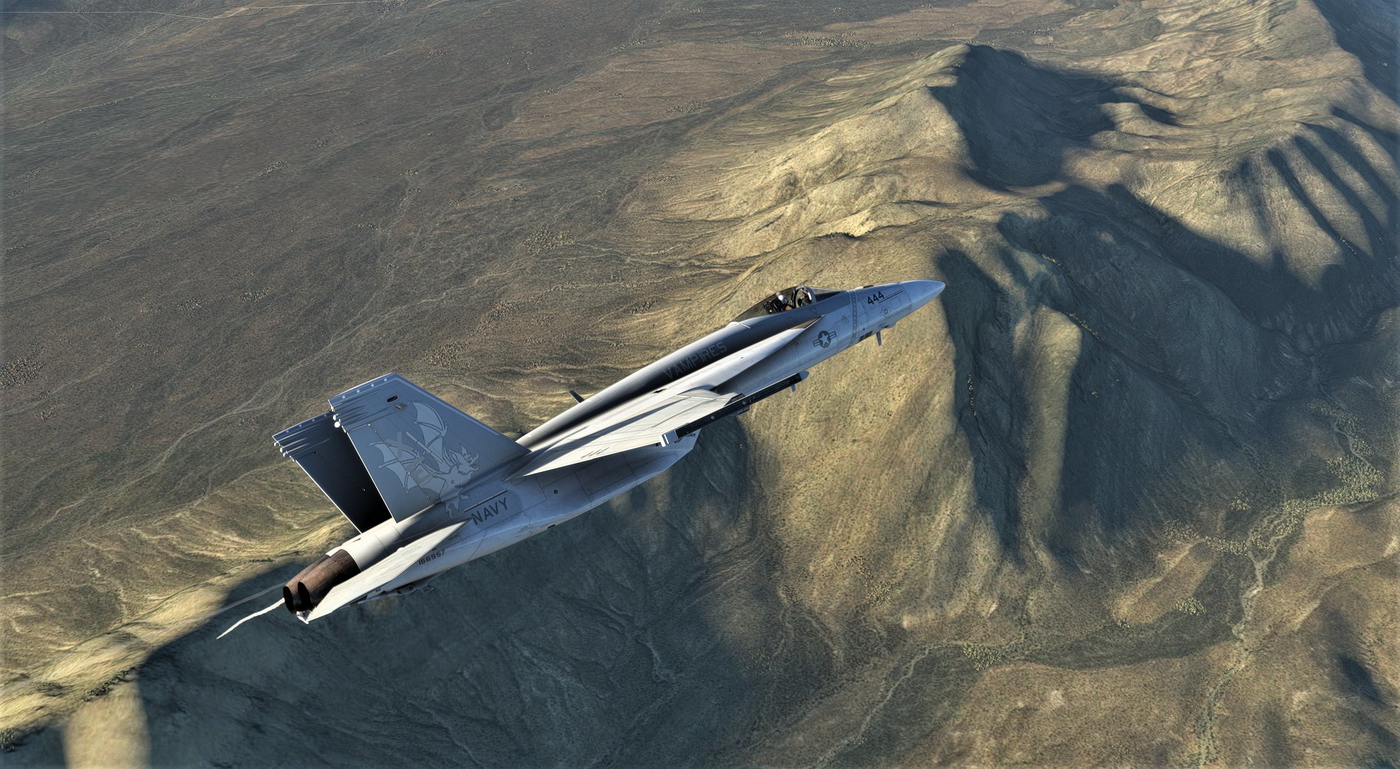 VX-9 Vampires - F/A-18E Super Hornet para Microsoft Flight Simulator | MSFS