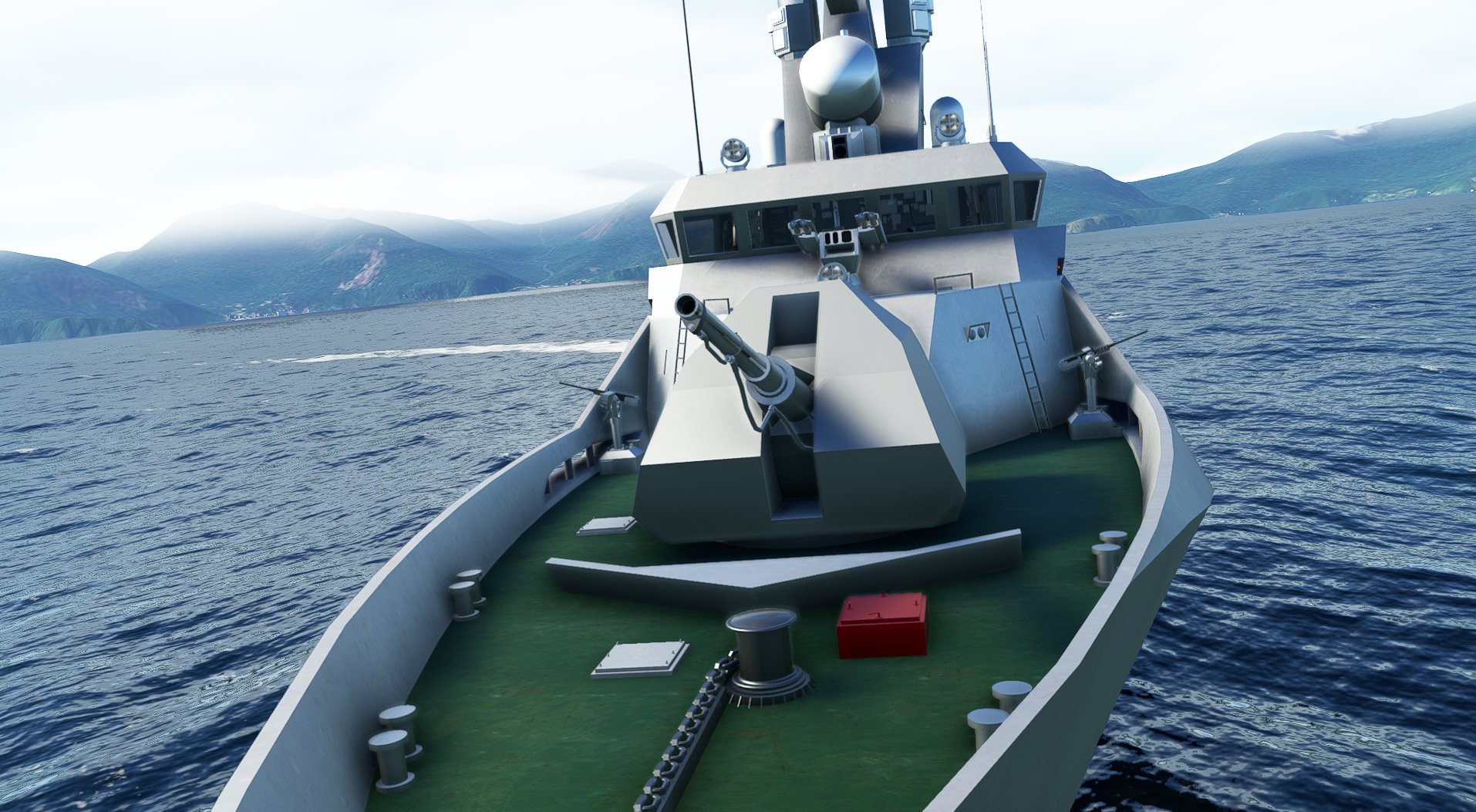 Marine RM - Warships Fleet Pack for Microsoft Flight Simulator | MSFS