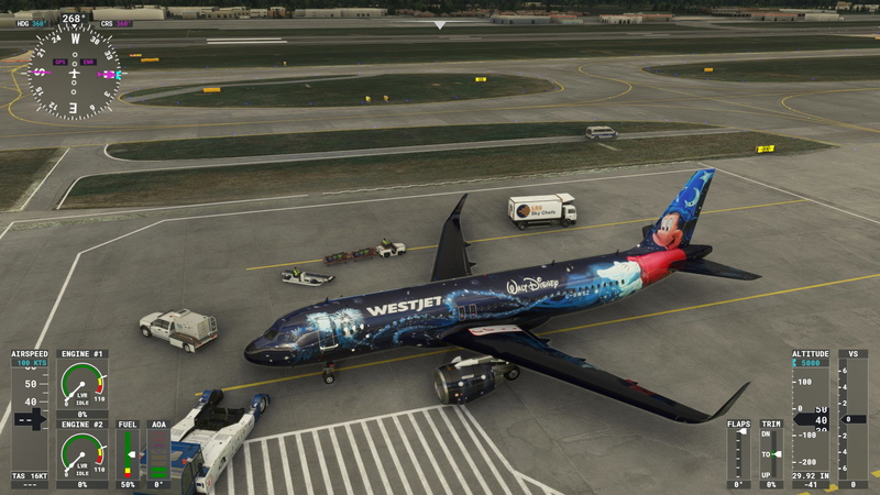 [A32NX] WESTJET DISNEY (A320NEO) for Microsoft Flight Simulator | MSFS