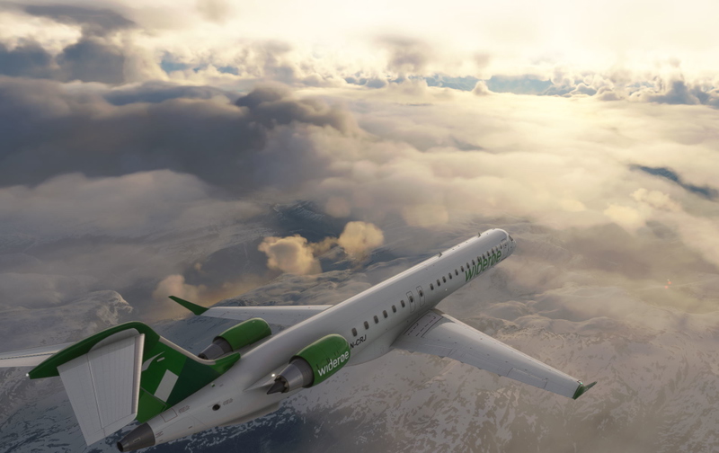 Aerosoft CRJ 900/1000 Liveries for Microsoft Flight Simulator | MSFS