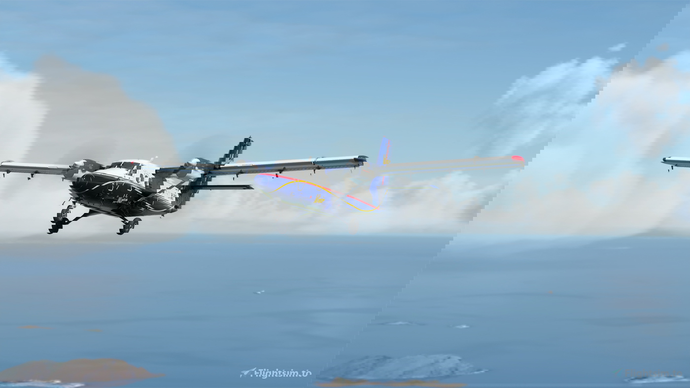 WinAir DH6 300 Wheels Pax Twin Otter PJ-WII New Repaint on 8K for ...