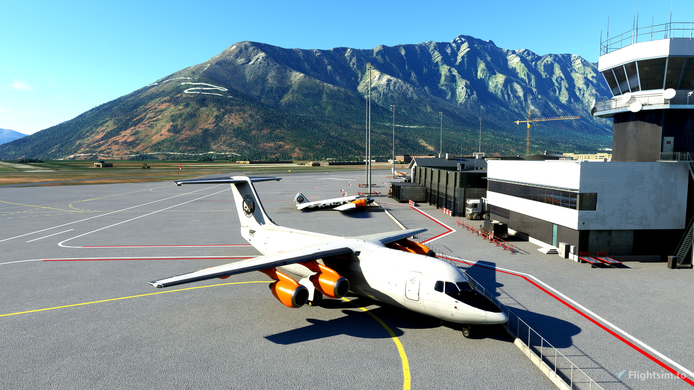 146-200QT plain white livery overwrite files para Microsoft Flight ...