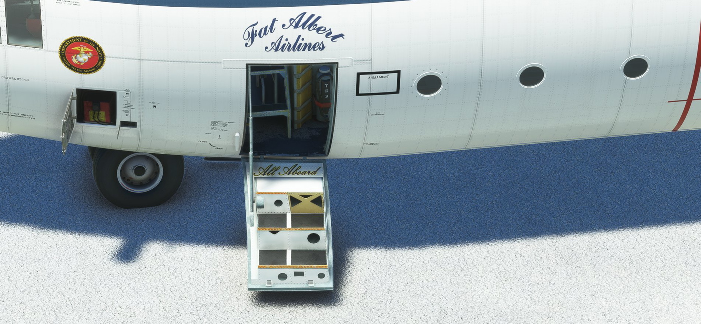 1970-1973- Original "Fat Albert" Blue Angels Livery for Microsoft ...