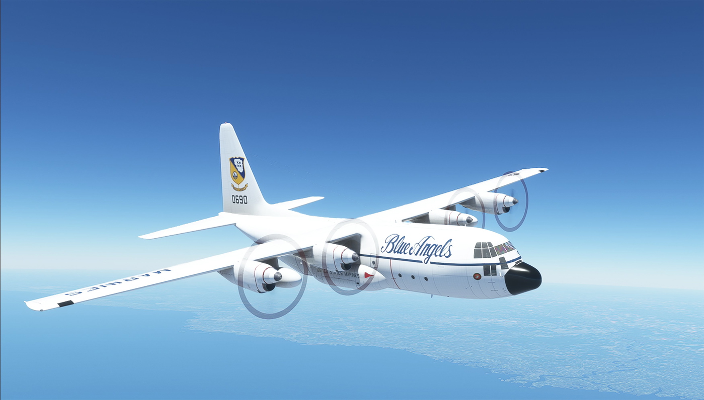 1970-1973- Original "Fat Albert" Blue Angels Livery for Microsoft ...