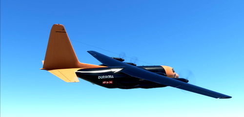 2013 Toys For Tots Duracell C130E Livery » Microsoft Flight Simulator