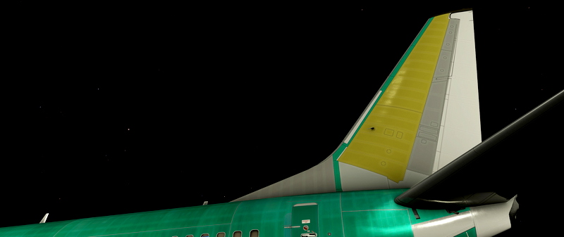 737-700 Factory Roll out livery for Microsoft Flight Simulator | MSFS