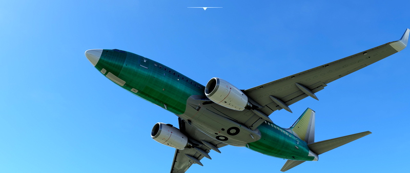 737-700 Factory Roll out livery for Microsoft Flight Simulator | MSFS