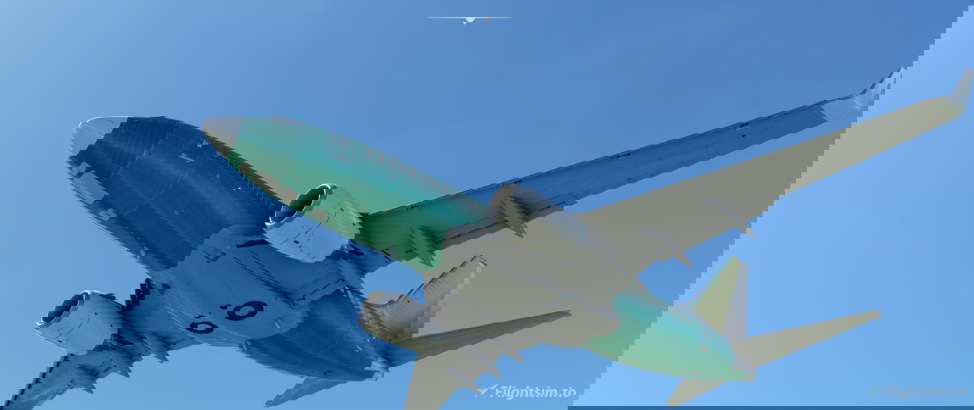 737-700 Factory Roll out livery for Microsoft Flight Simulator | MSFS