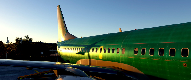 737-700 Factory Roll out livery for Microsoft Flight Simulator | MSFS