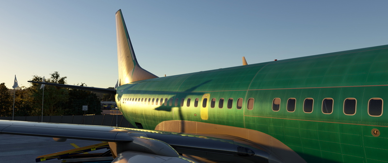 737-700 Factory Roll out livery for Microsoft Flight Simulator | MSFS